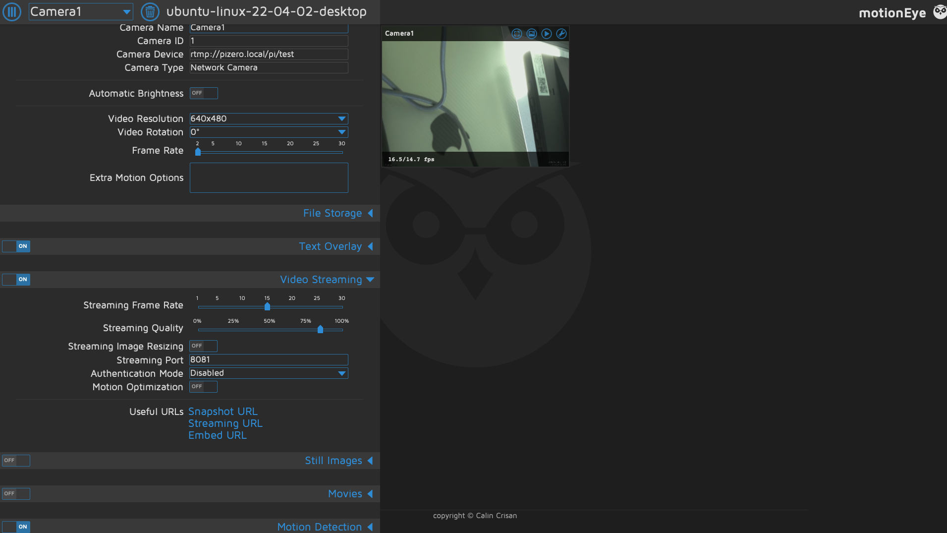 How To Connect Libcamera Video To MotionEye On RaspberryPi - Albert Fit