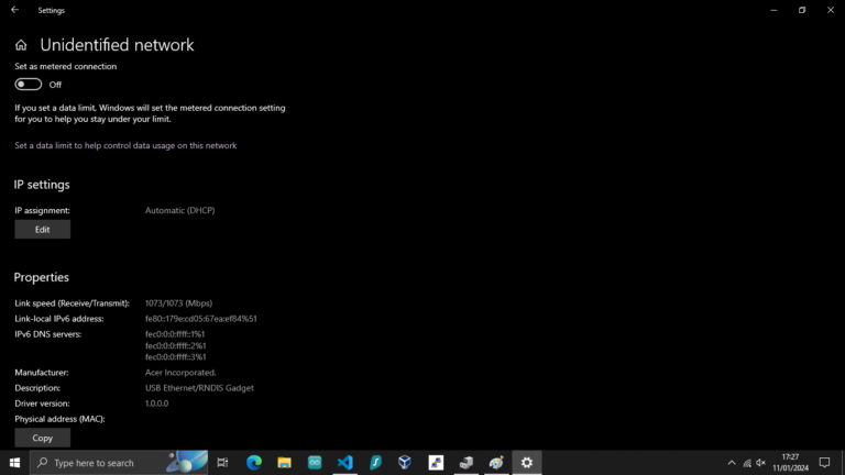 How To Fix Windows 10 RaspberryPi USB OTG Ethernet/Gadget - Albert Fit